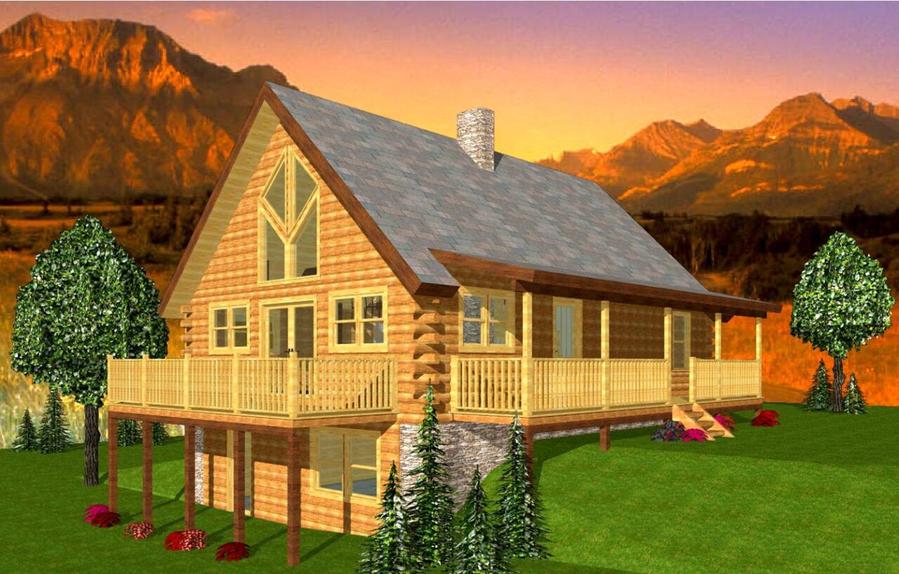 The Maple Ridge - Aurora Log Homes