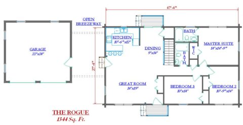 The Rogue - Aurora Log Homes